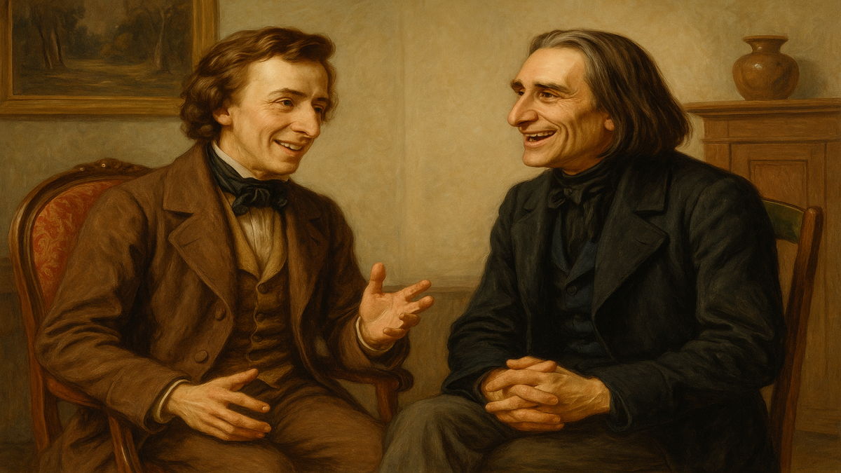 【ショパンとリスト】知られざるショパンの関係、ゲーテも？ - Rrrrt